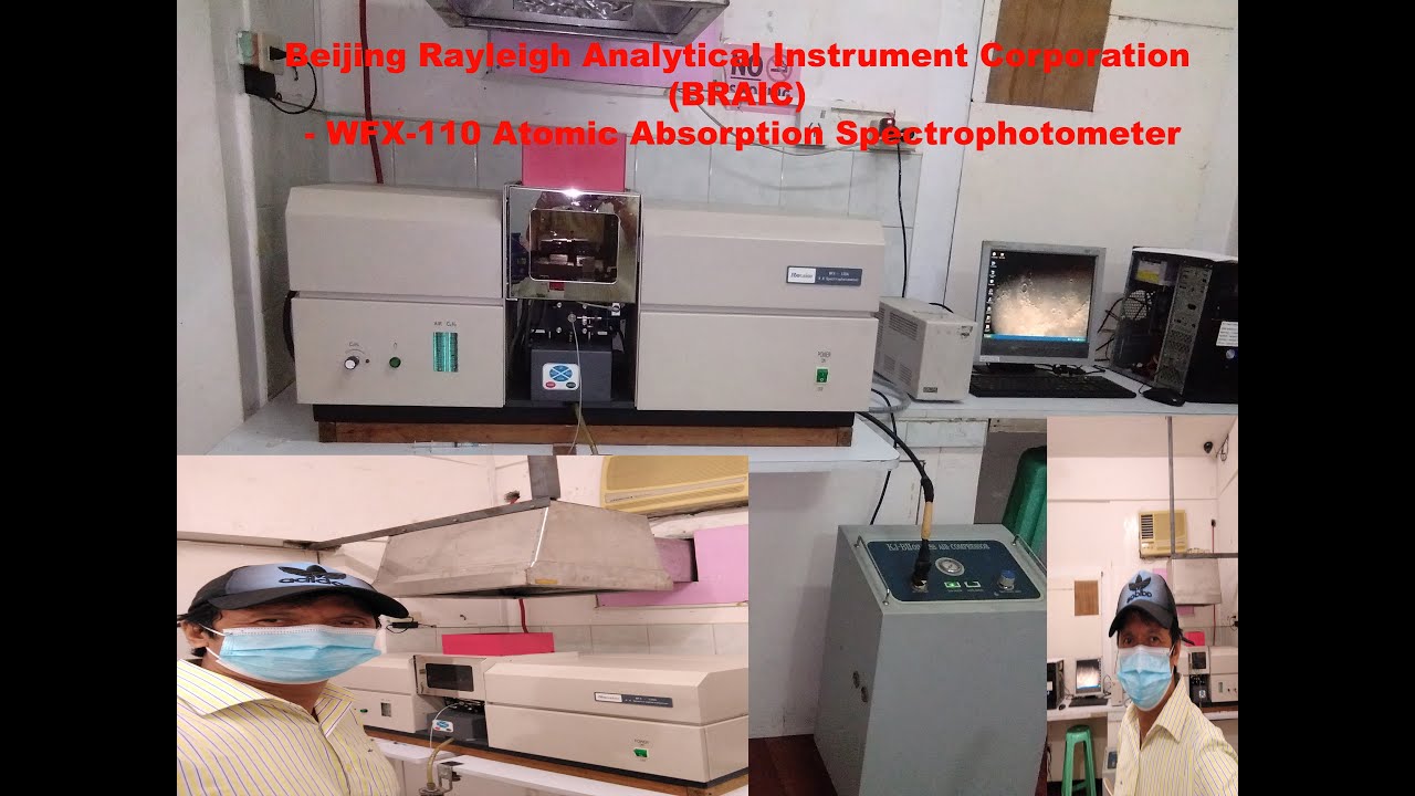 CALIBRATION OF ELEMENTS STANDARD & RUN SAMPLE TEST! WFX-130A AA ...