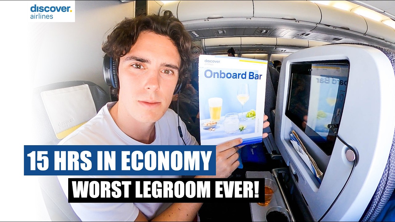 DISCOVER AIRLINES A330-300 Economy Class | Zanzibar to Frankfurt - YouTube