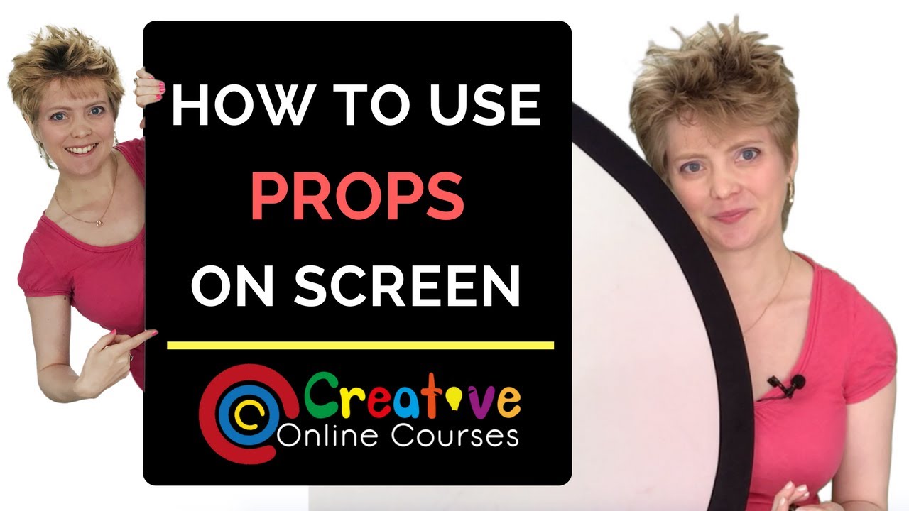 HOW TO USE PROPS ON SCREEN - YouTube