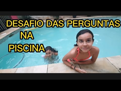 DESAFIO NA PISCINA - Quem ERRAR mais, cai na PISCINA