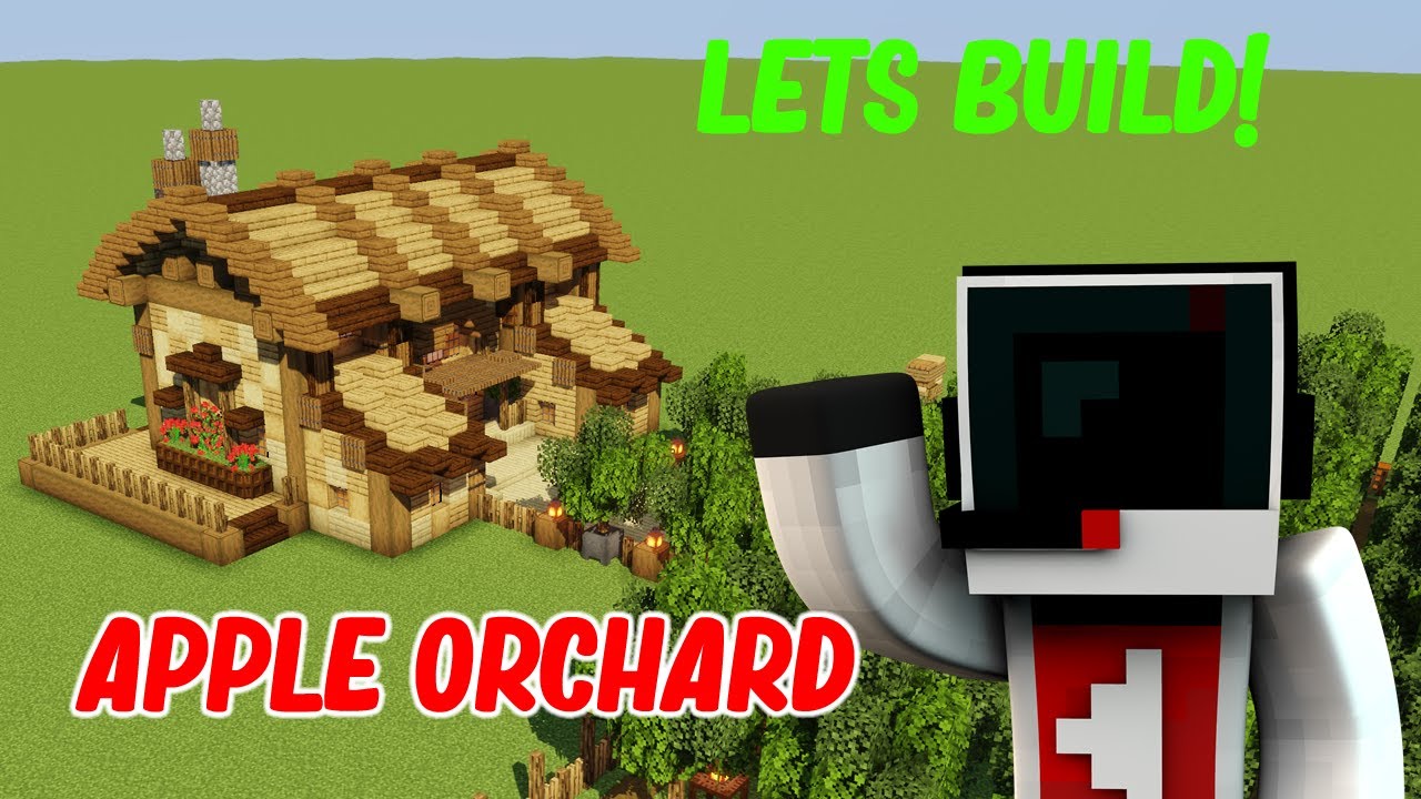 Minecraft - Lets build: AppleOrchard - YouTube