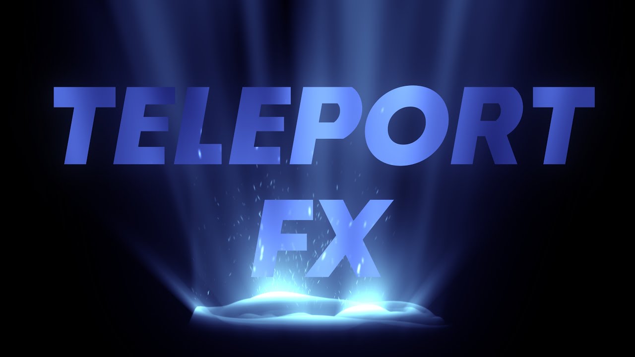 Teleport FX Overlay [4K] - Video Stock - YouTube
