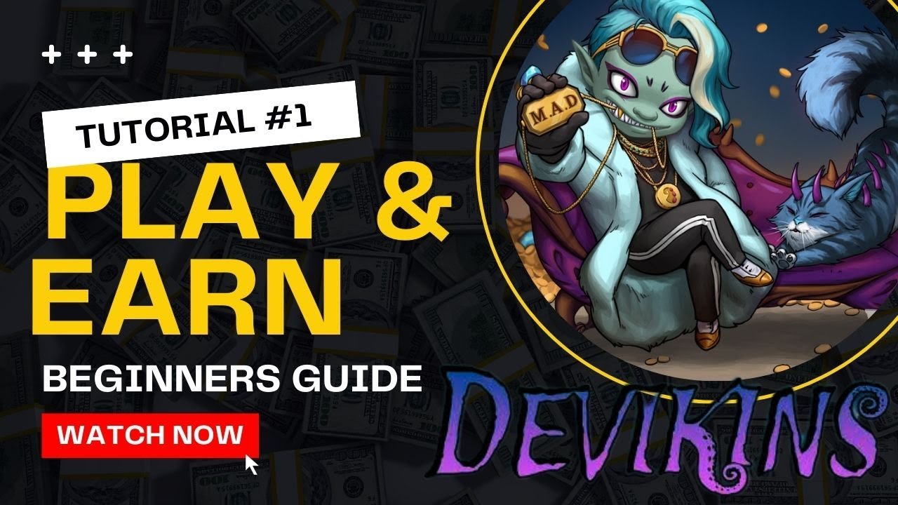 DEVIKINS NFT GAME Play to Earn Tutorial Beginners Guide - YouTube
