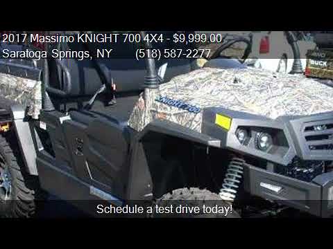 2017 Massimo KNIGHT 700 4X4 for sale in Saratoga Springs, N - YouTube