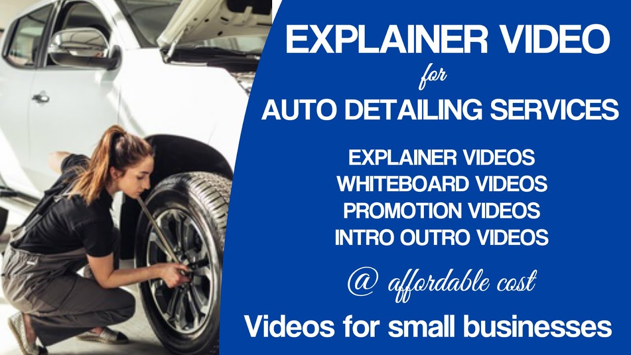 Animated Explainer Videos Explainer Video For Auto Detailing - YouTube