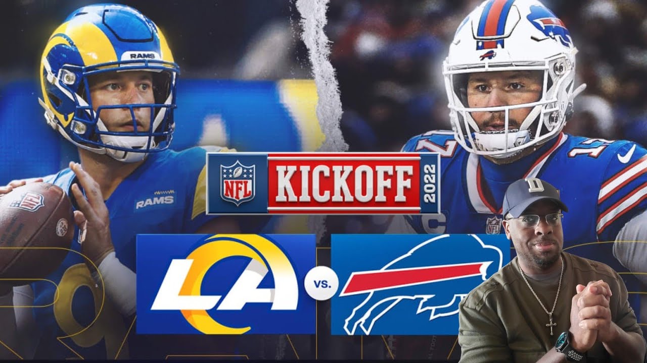 BUFFALO BILLS V LOS ANGLES RAMS WEEK 1 2022 GAME HIGHLIGHTS REACTION ...