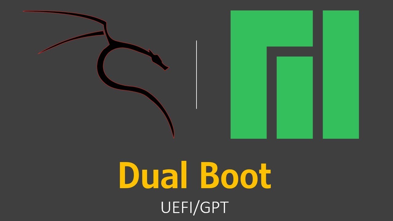 Dual Boot Manjaro & Kali Linux | UEFI BIOS with GPT - YouTube