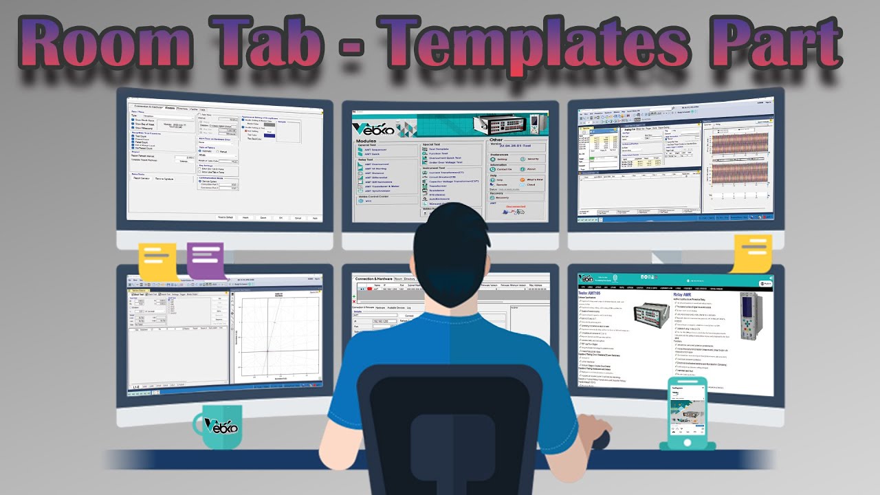 Room Tab - Templates Part | RELAY TESTER | ELECTRICAL ENGINEER - YouTube