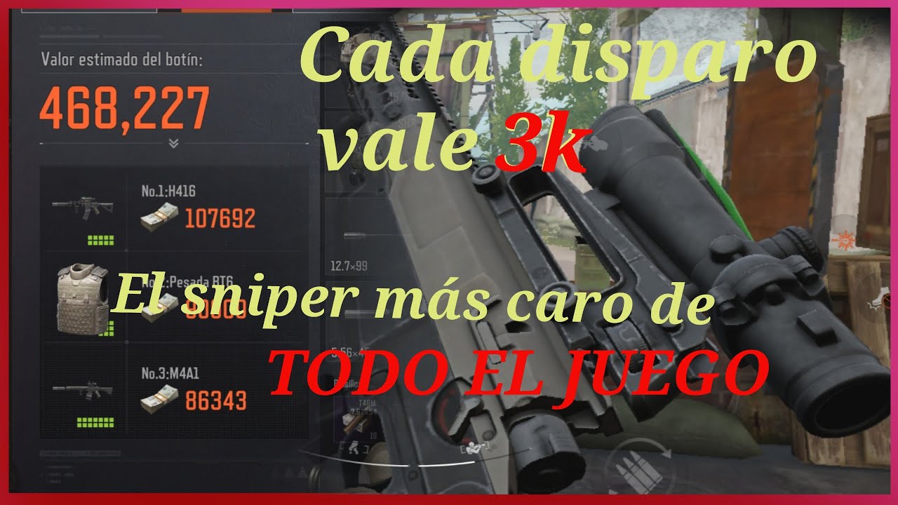 "Arena Breakout" AX50 jugando con el sniper más caro de todo el juego 🤯 ...