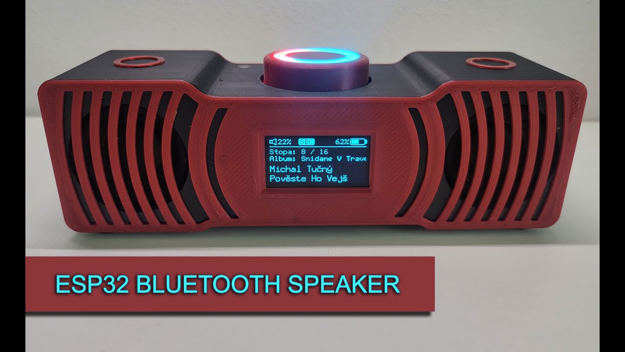 Homemade Esp32 Powered Bluetooth Speaker Youtube