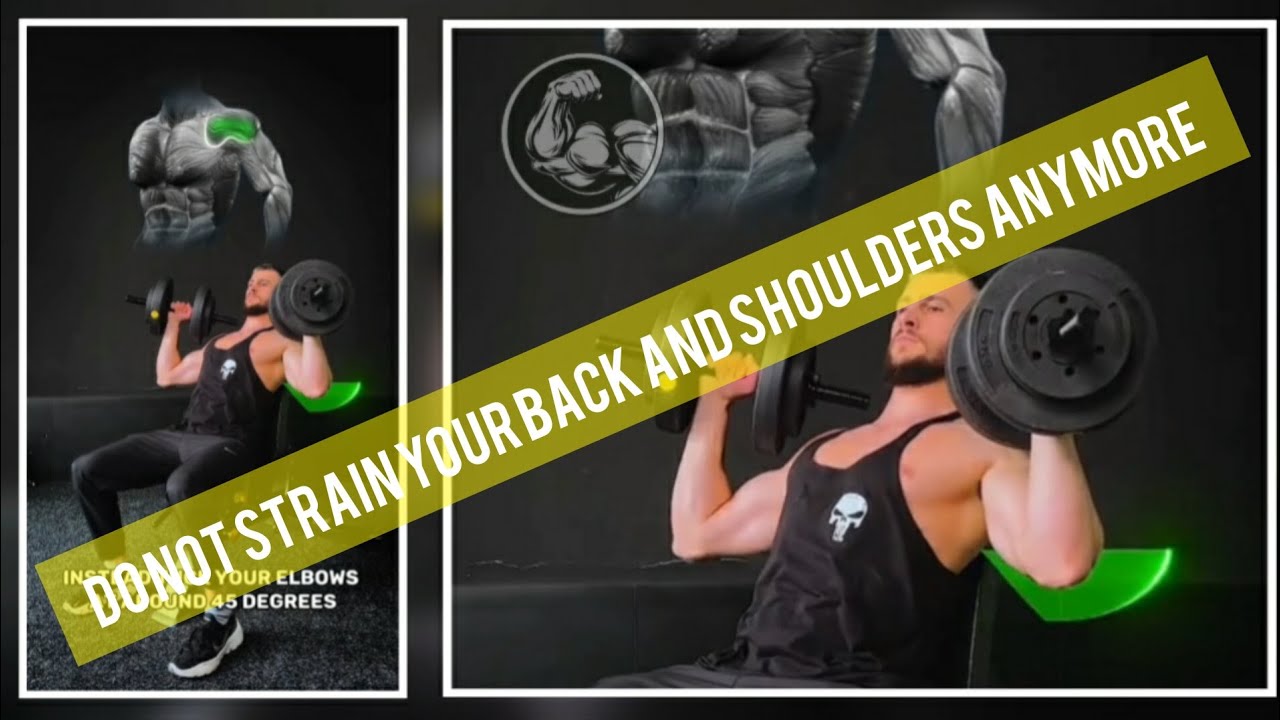 Do not strain your back and shoulders anymore - Technique for beginners ...
