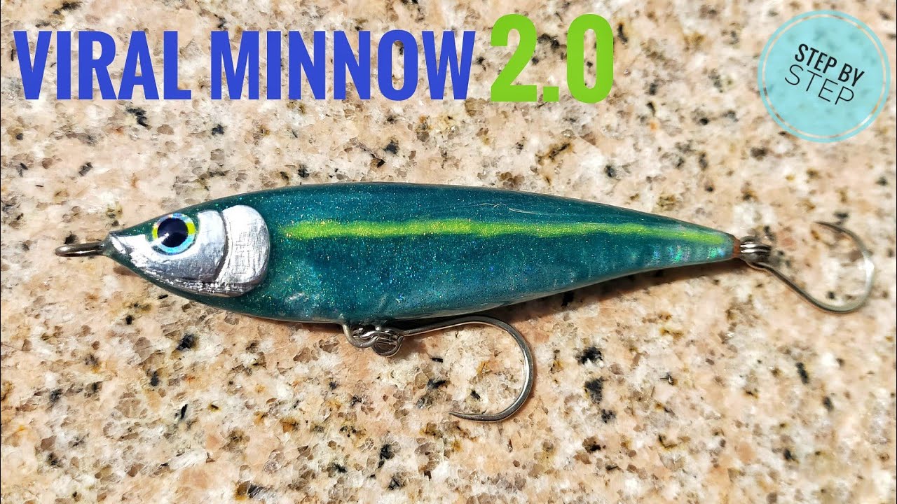 Lure Making Lipless Minnow 2.0 - part 2 - YouTube