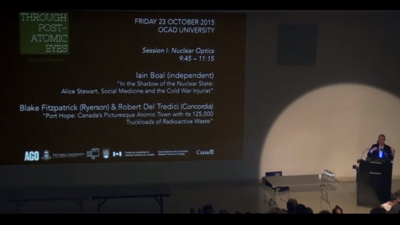 Iain Boal, “In the shadow of the nuclear state...” - YouTube