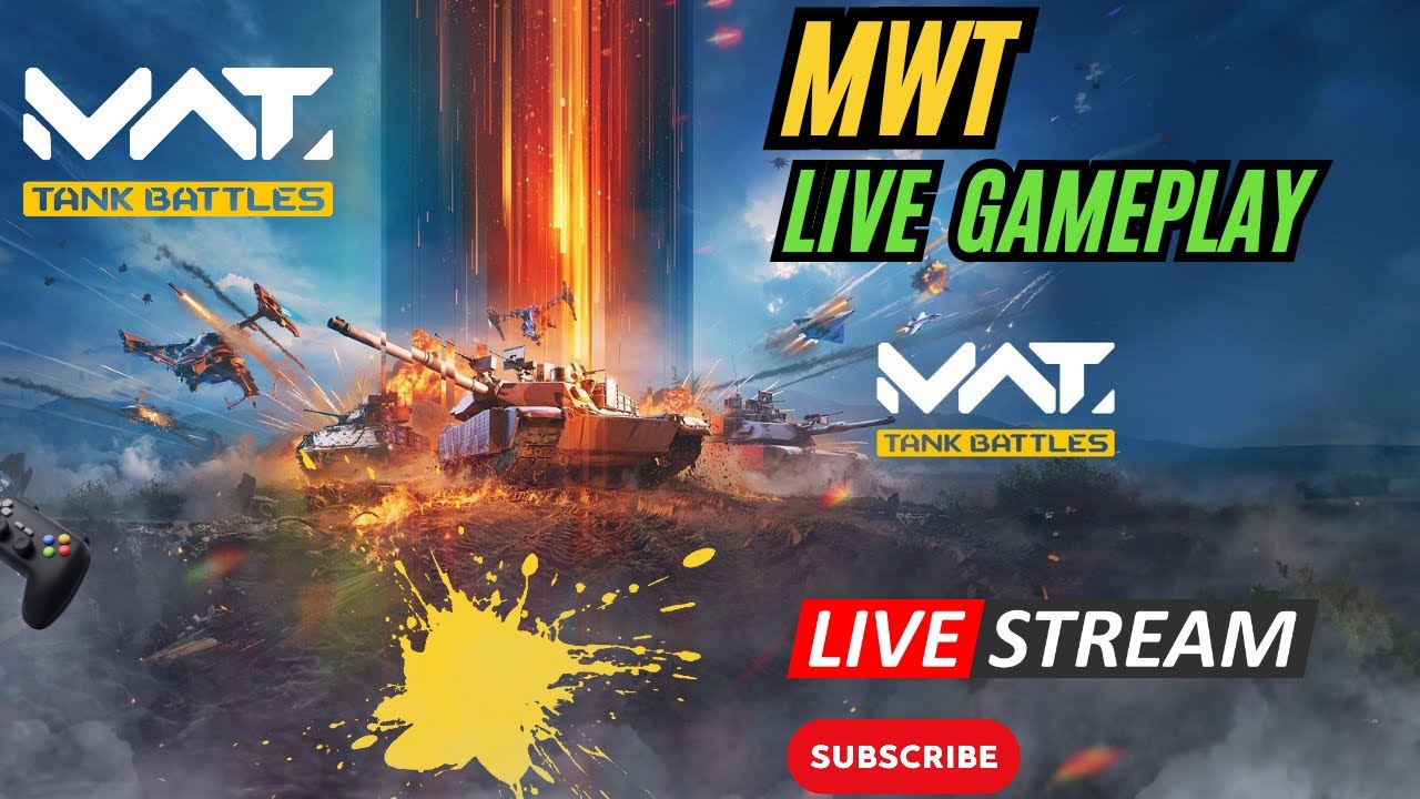MWT Tank Battles Live Gameplay - YouTube