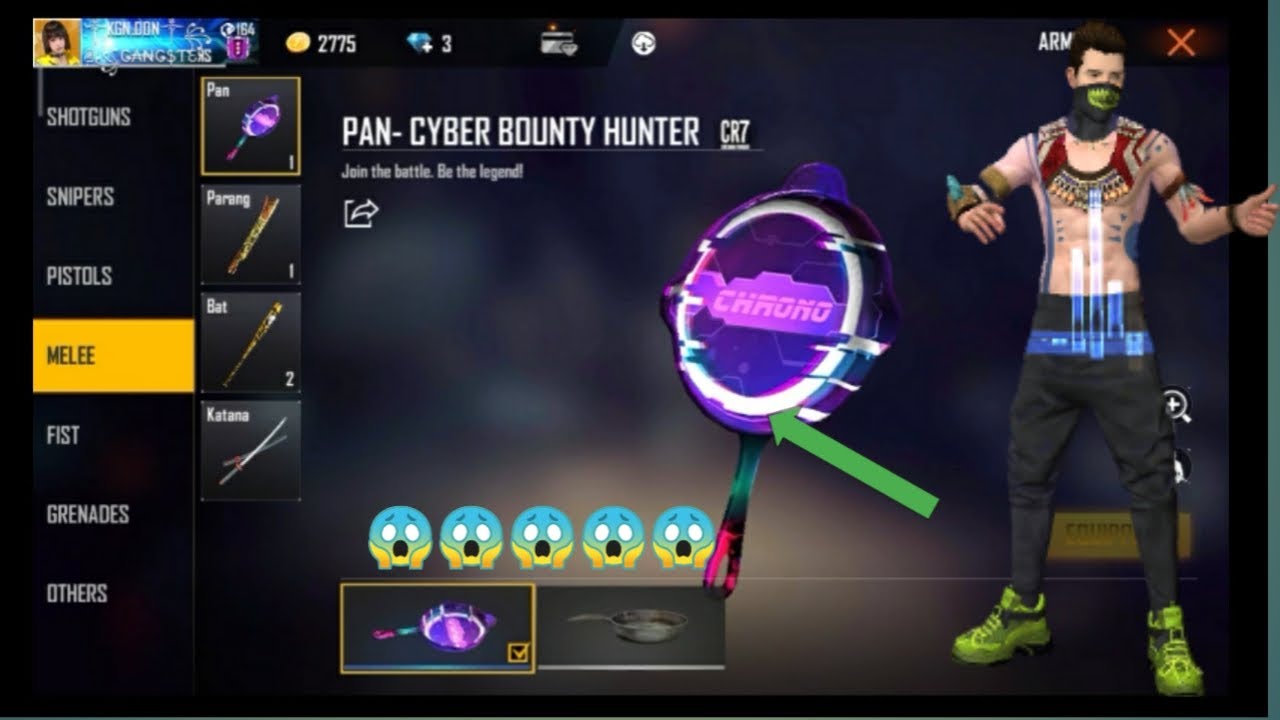 🔥🔥2020 garena free fire pen skin ajjubhai94 total gaming KGN gaming 🔥🔥 ...