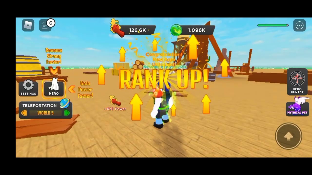 Roblox Rank up ! - YouTube