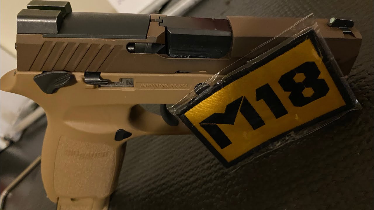 sig sauer m18 unboxing - YouTube