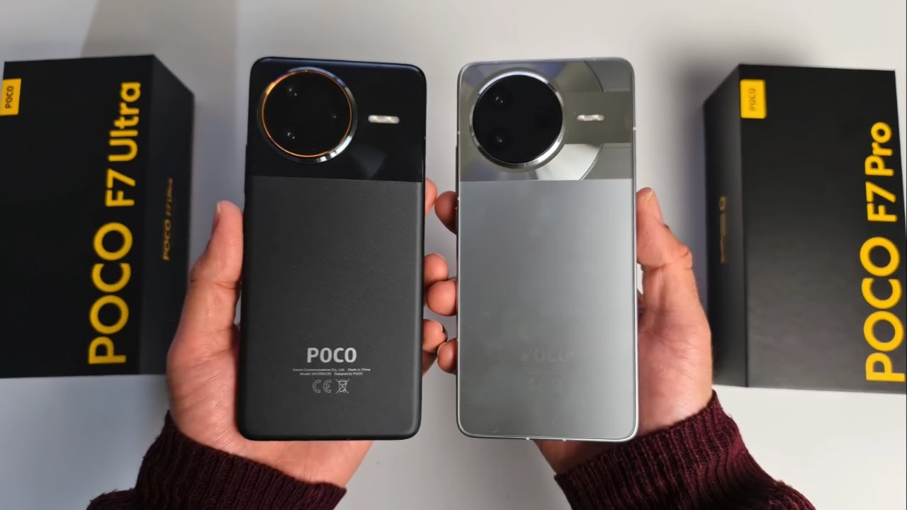 🔥POCO F7 Pro vs POCO F7 Ultra: ¿Cual es mejor para Jugar? - YouTube