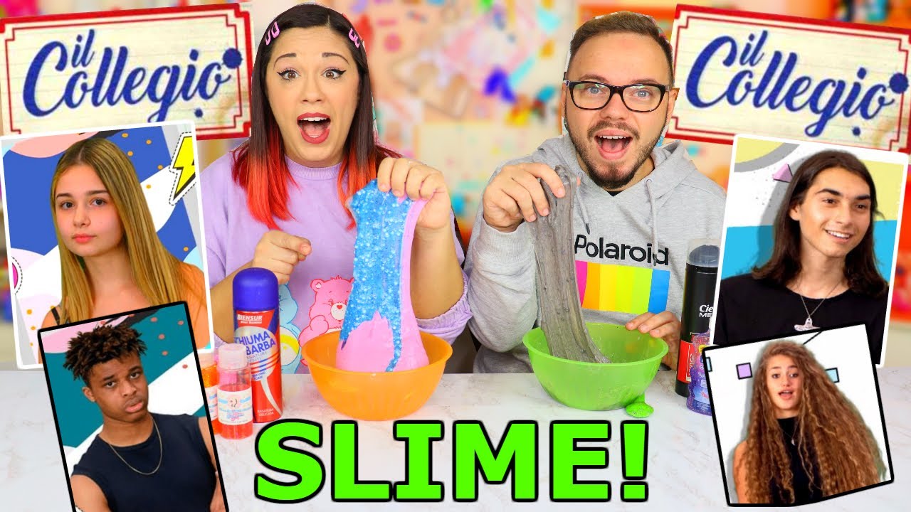 Gli ALLIEVI del COLLEGIO 5 FANNO IL LORO SLIME! SLIME CHALLENGE - YouTube