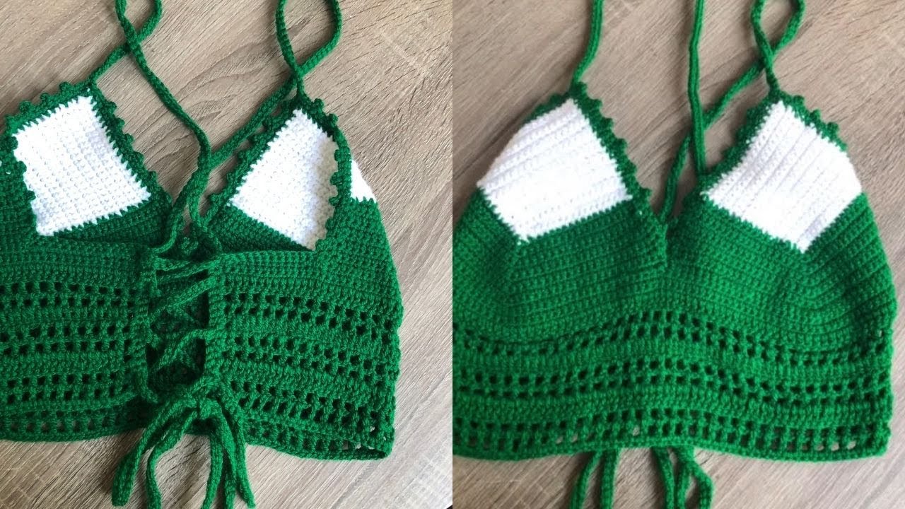 Crochet Caged Halter Top Easy to Follow Step by Step Instructions ...
