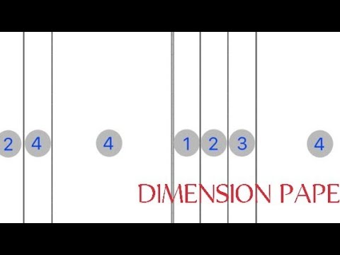 HOW TO USE DIMENSION PAPER. - YouTube