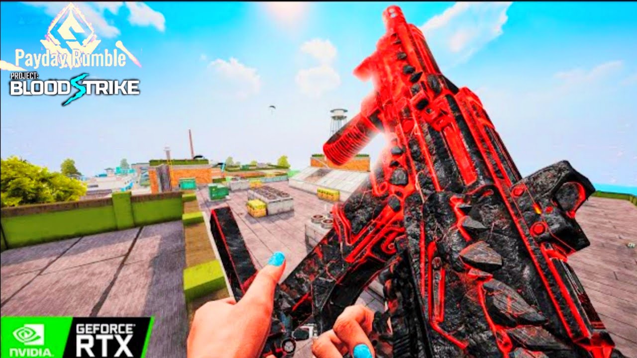 DEADLIEST INP-9 MOLTEN CORE IN PAYDAY EVENT BLOOD STRIKE GAMEPLAY 4k ...