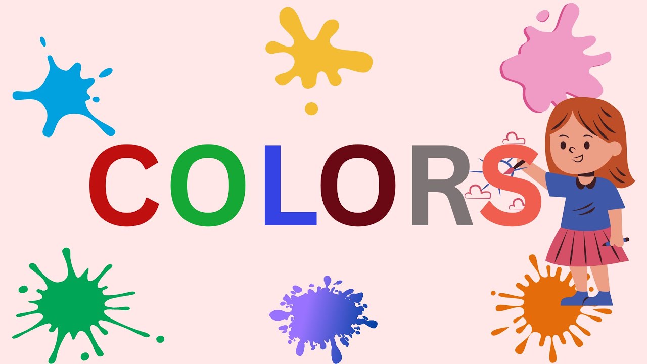 Lets learn the colors | colors names | colors with related things ...