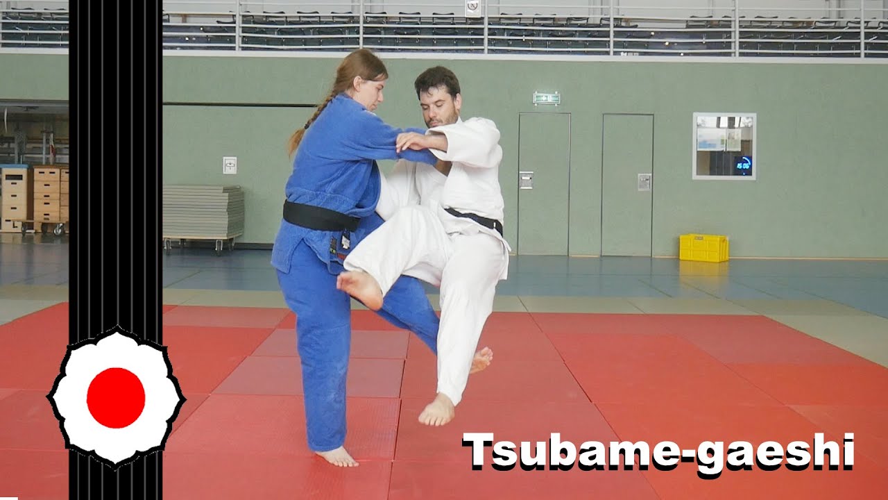 Judo || Tsubame-gaeshi #Nage-waza #Judowürfe No. 58 - YouTube