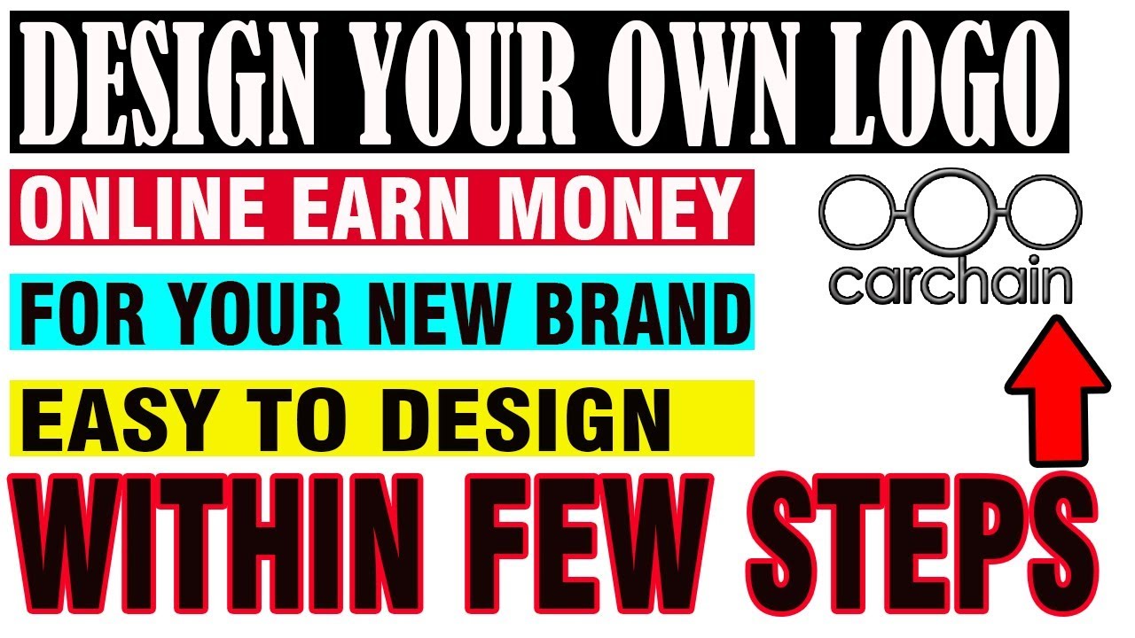 Logo Design Within few Steps | Earn money Online easily - YouTube