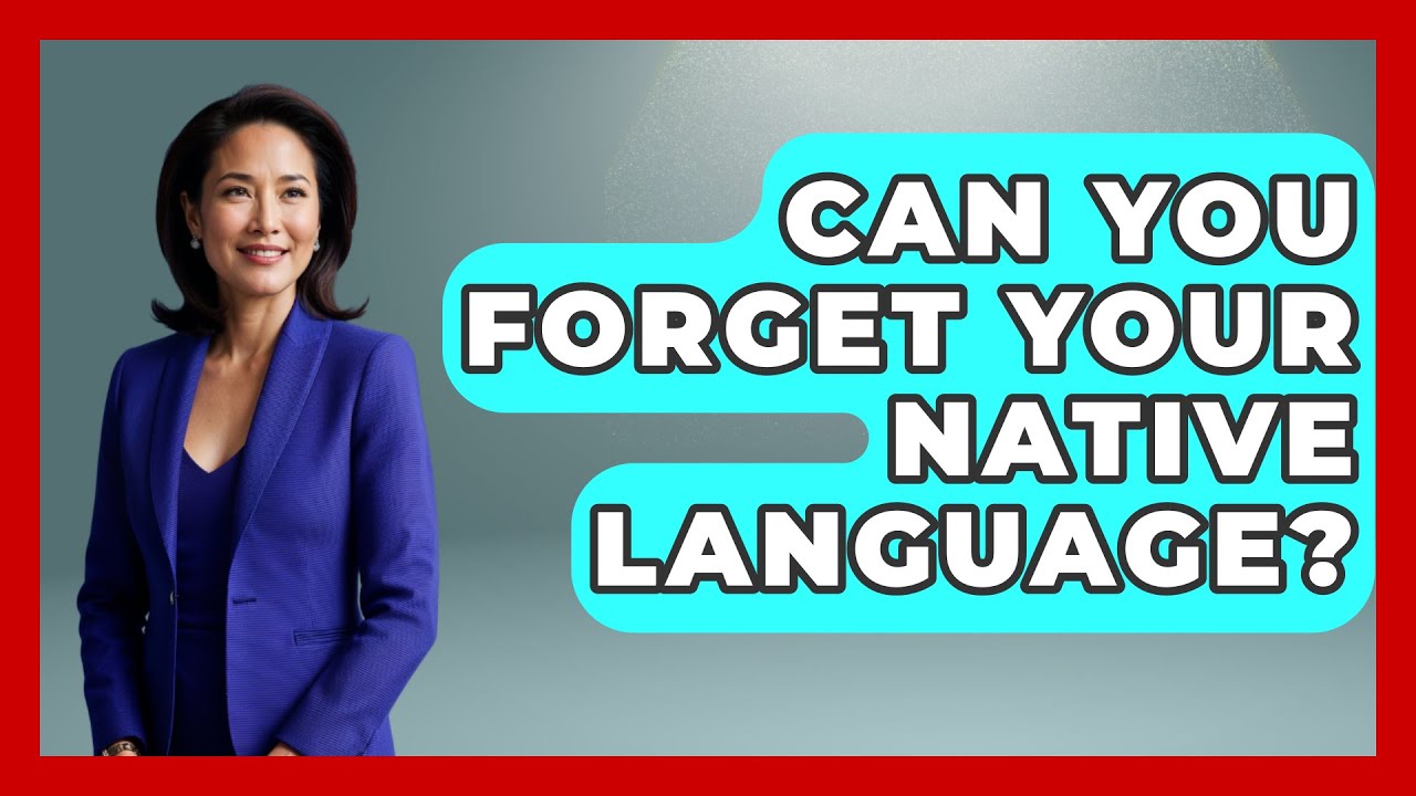 Can You Forget Your Native Language? - The Language Library - YouTube