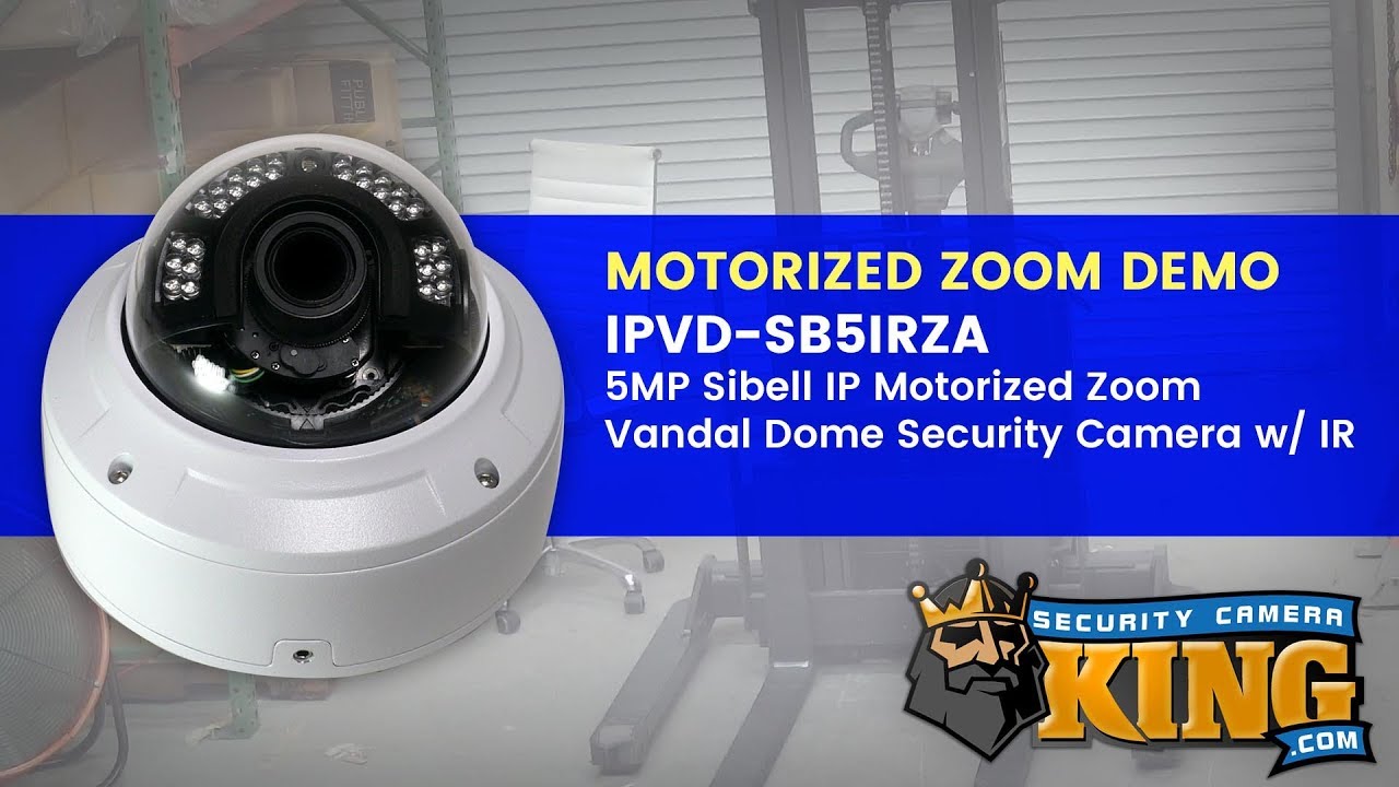 Motorized Zoom Demo - IPVD-SB5IRZA - 5MP Sibell IP Motorized Zoom ...