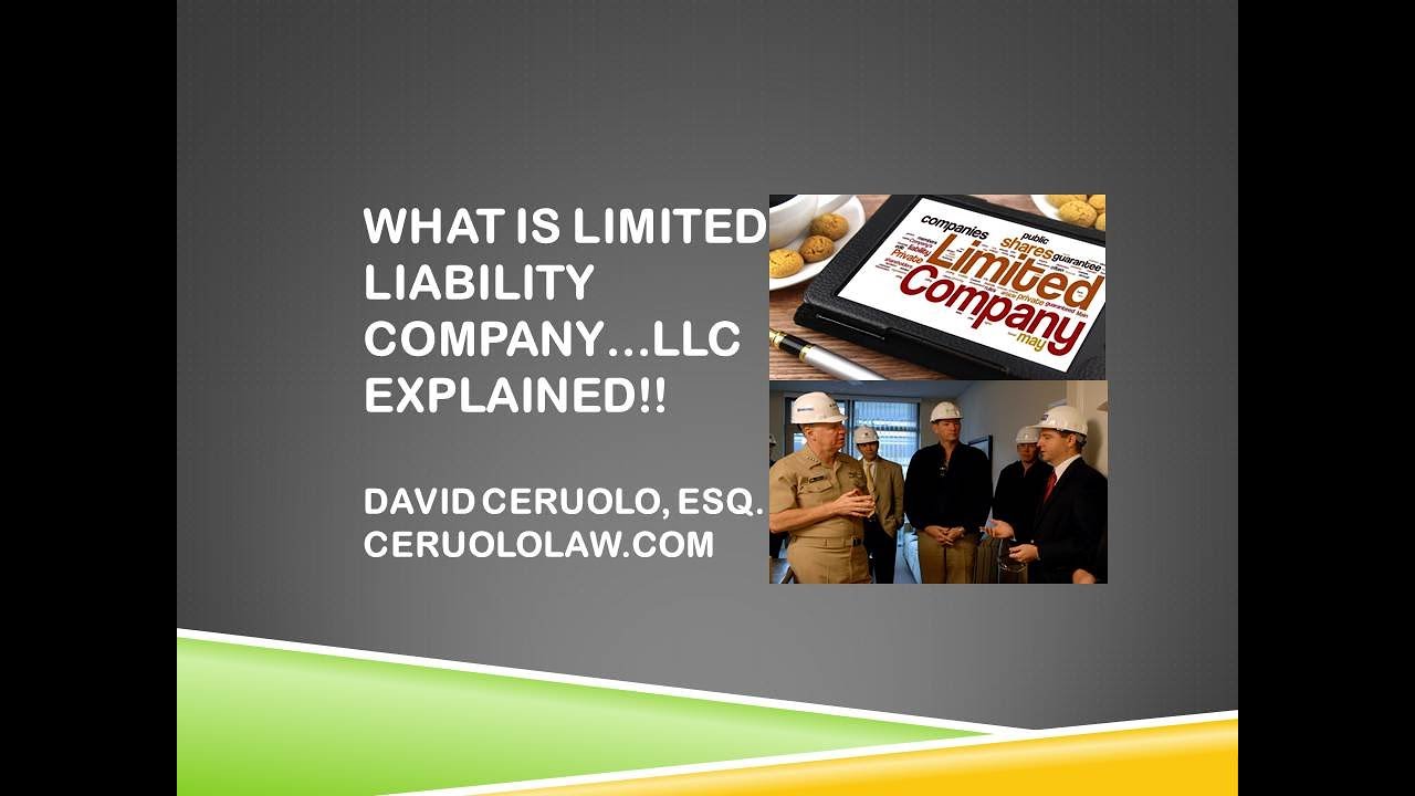 LLC business structure explained !!! - YouTube