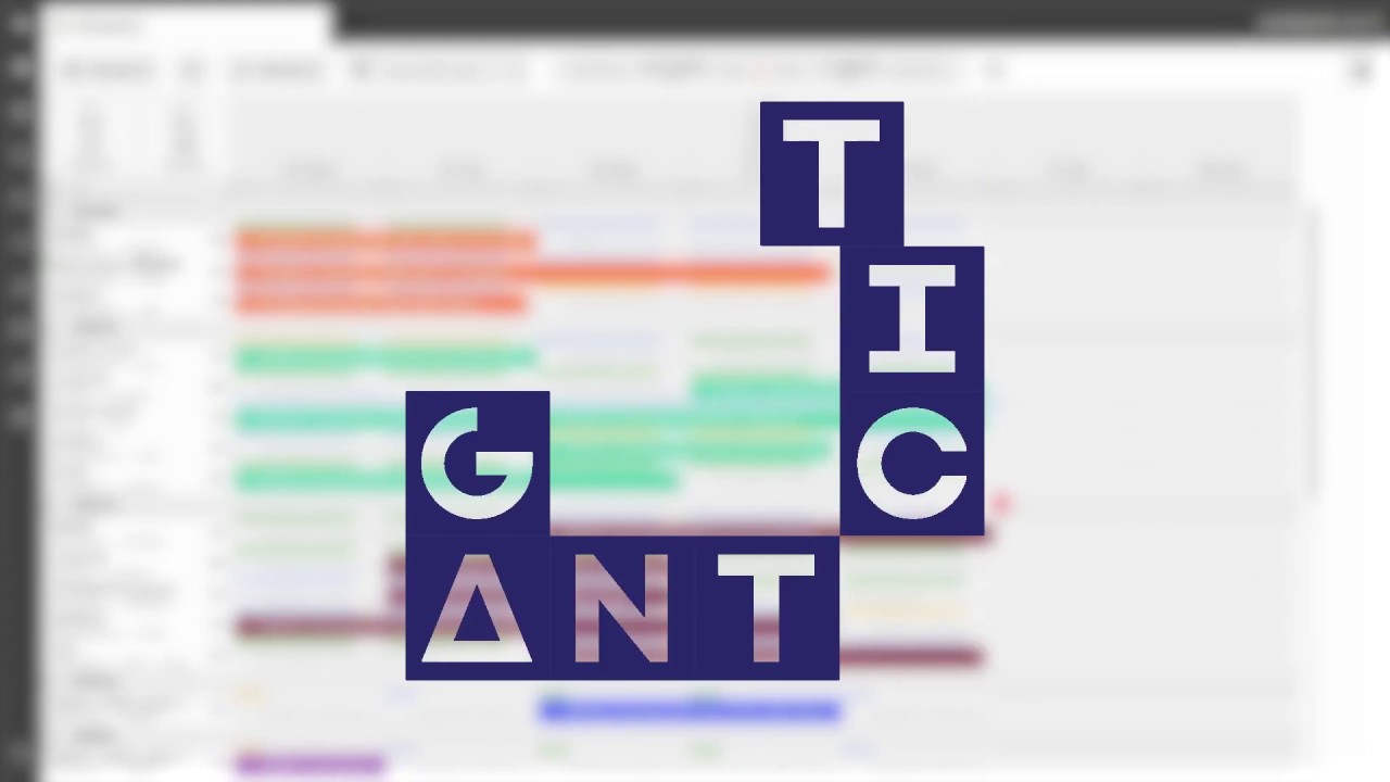 Ganttic - History for Projects - YouTube