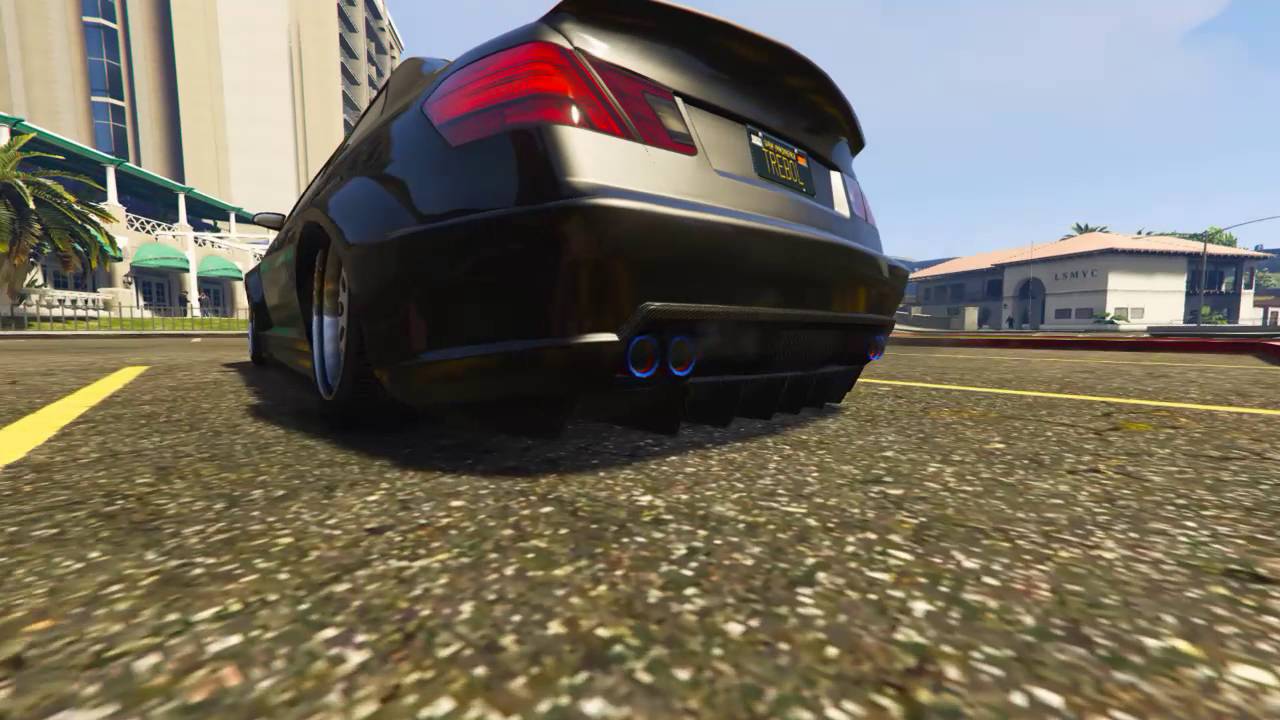 GTA 5 - Benefactor schafter V12 Customization - YouTube