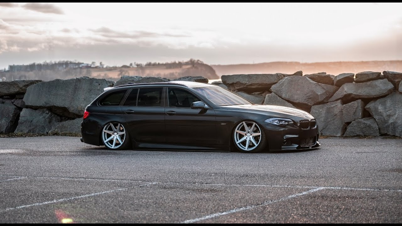 Bagged Bmw F11 535D - Tease - YouTube