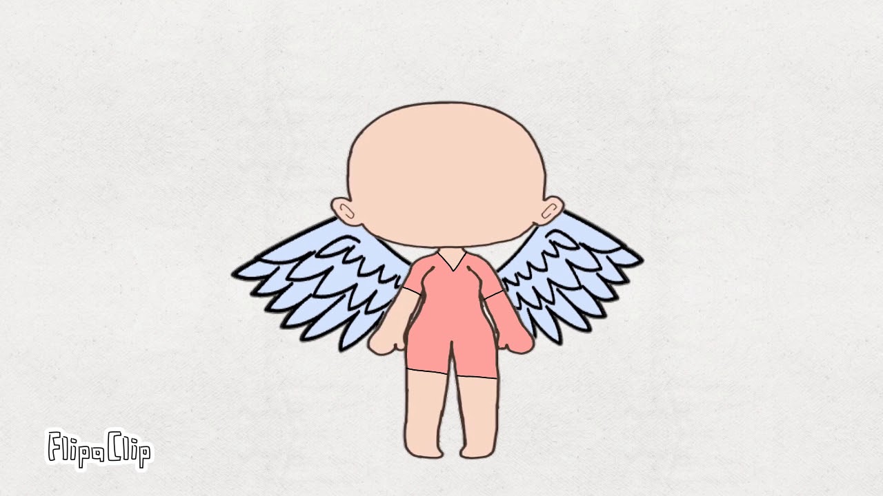Gacha life flipaclip moving wings - YouTube