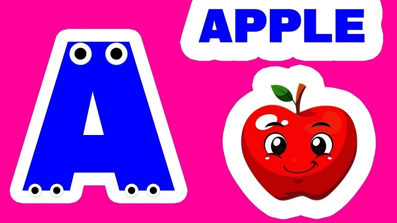 ABC Phonics Song | Phonics Sounds of Alphabet A to Z | A For Apple ...