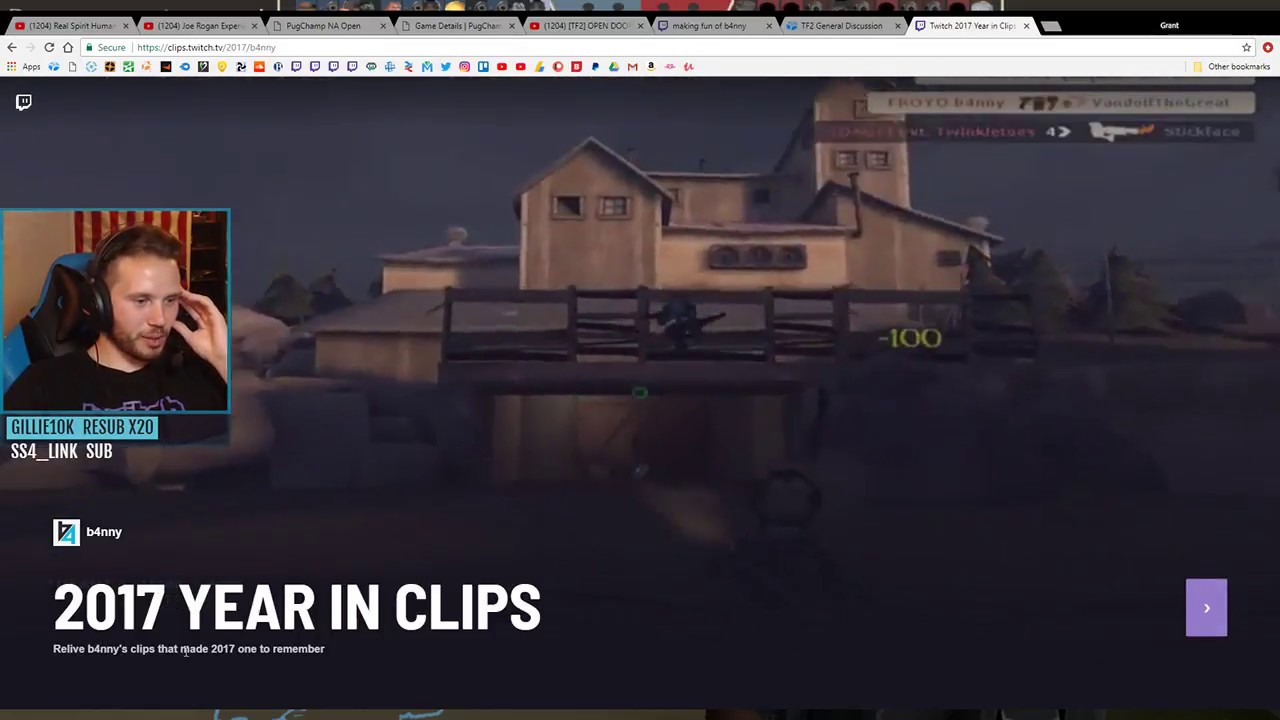 Twitch 2017 Year in Clips & Reflection - YouTube