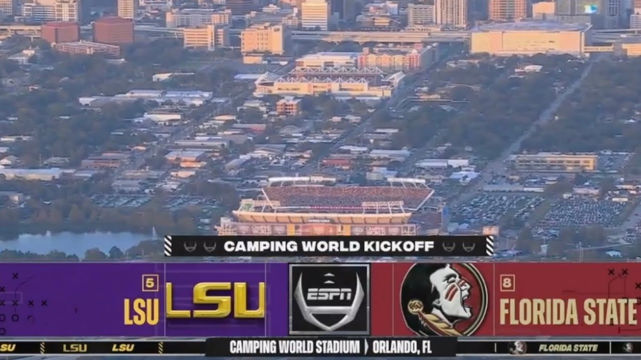 LSU vs Florida State CFB Primetime On ABC Intro/Theme | 2023 College ...