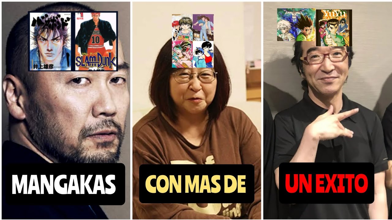 AUTORES CON MAS DE UN EXITO | MANGA, ANIME Y MANGAKAS - YouTube