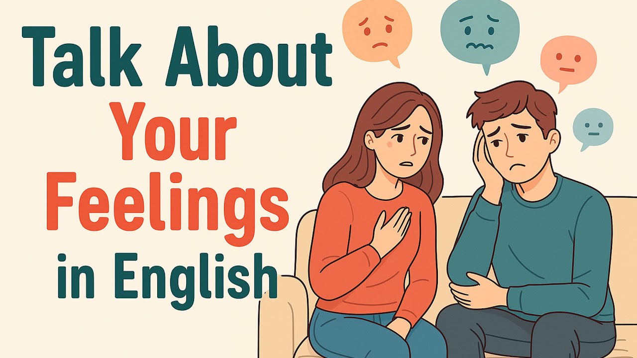 Talk About Your Feelings in English | Easy English Conversation for ...