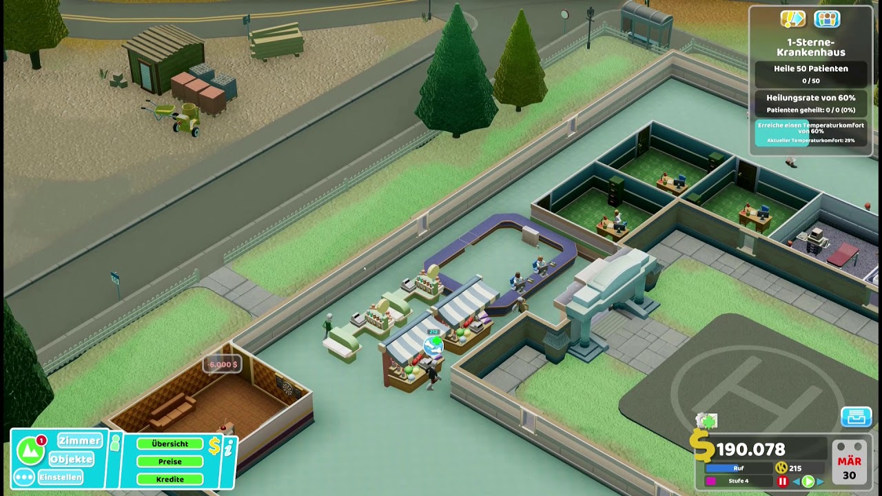 Rumble in Tumble - Two Point Hospital Walkthroug German #17 - YouTube