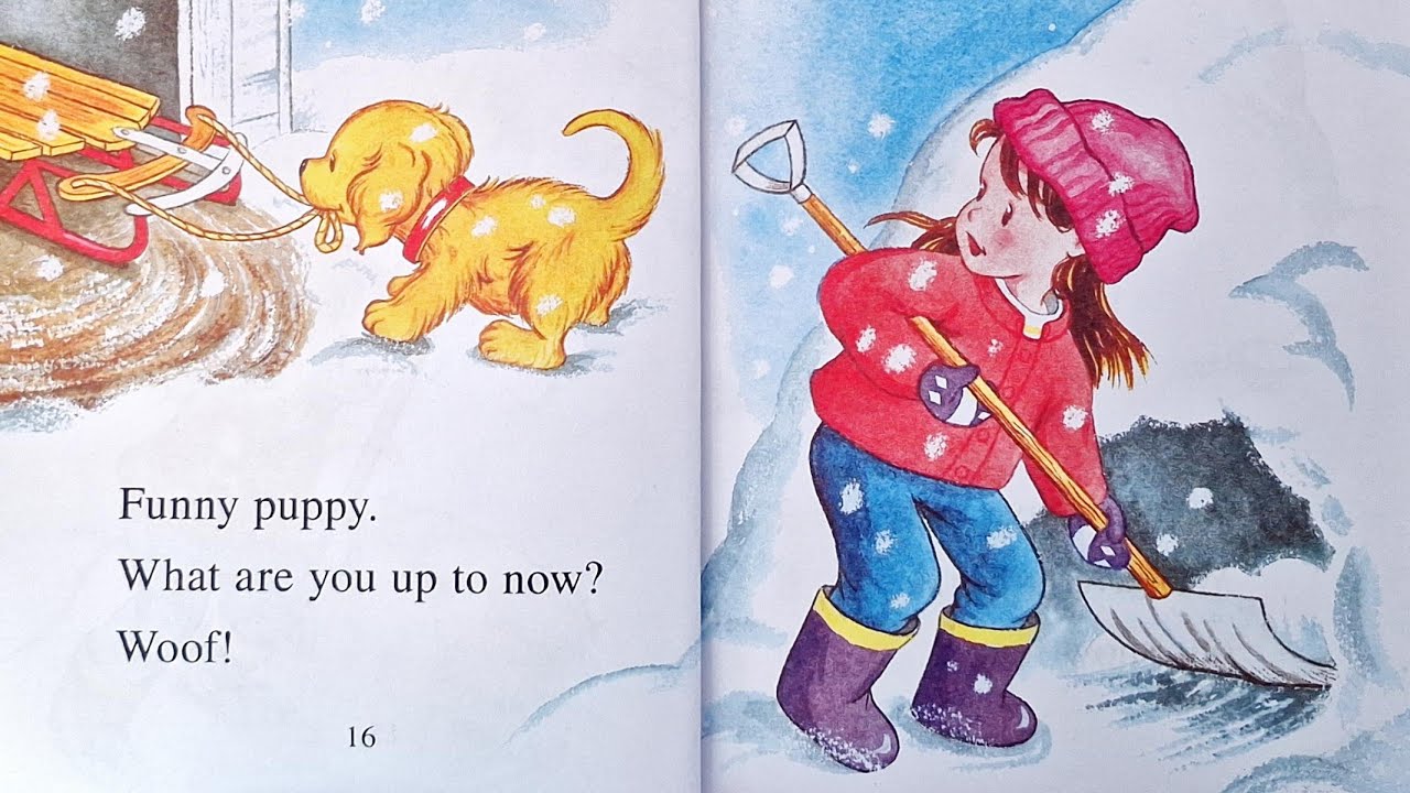 Biscuit Stories: Biscuit's Snow Day Race[Read Aloud]영어그림책|영어동화 - YouTube