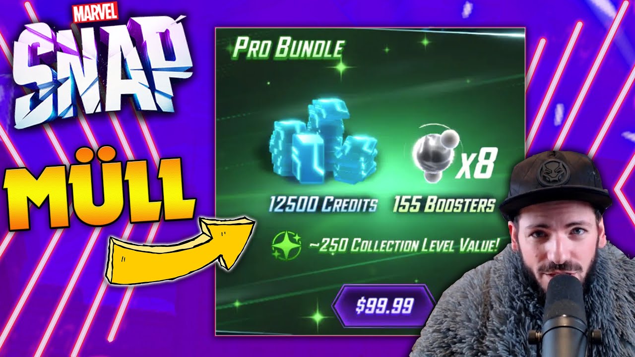 Wir öffnen das 120€ PRO Bundle und erhalten fast nix! Marvel SNAP - YouTube
