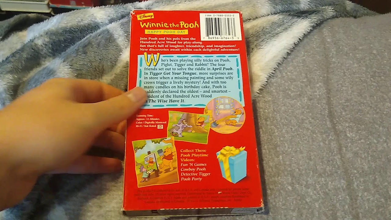 Winnie the Pooh: Happy Pooh Day: VHS Review - YouTube