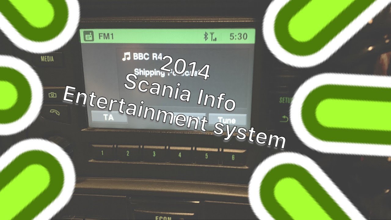 Scania 2014 Info Entertainment system - YouTube
