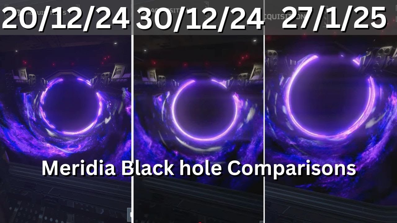 All 3 Meridia Black Hole Changes Comparisons I Helldivers 2 - YouTube