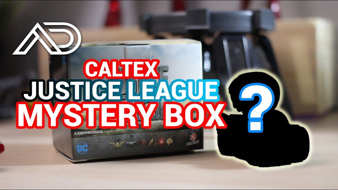 Unboxing Justice League Mystery Box dari Caltex - YouTube