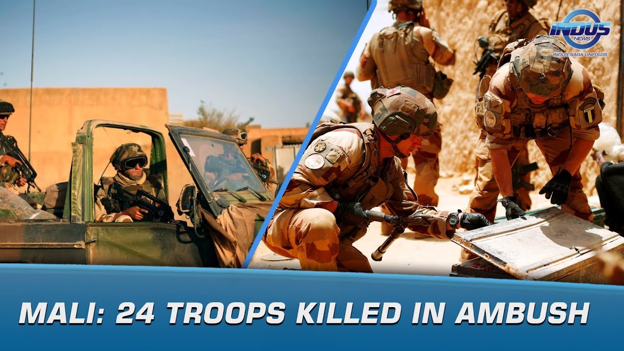 Mali: 24 Troops Killed In Ambush | News Bulletin | Indus News - YouTube