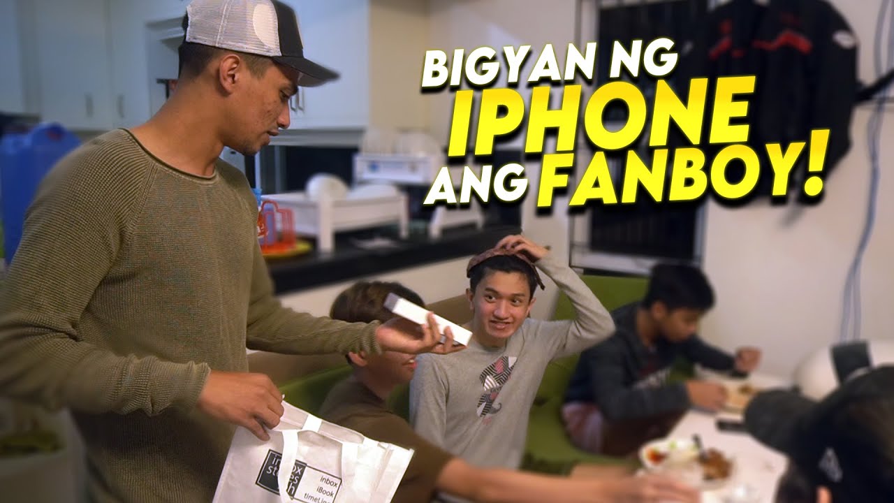 BIGYAN NG IPHONE ANG FANBOY! - YouTube